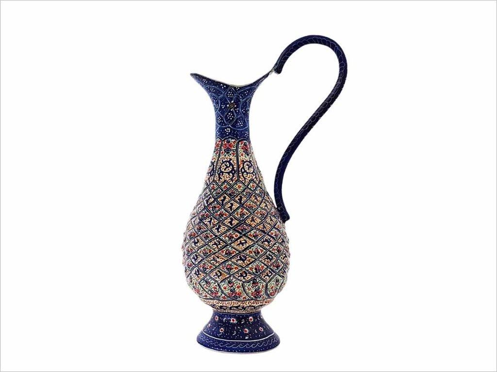 Buy Exquisite Enamelled Pitcher - 17 cm | Craftestan
