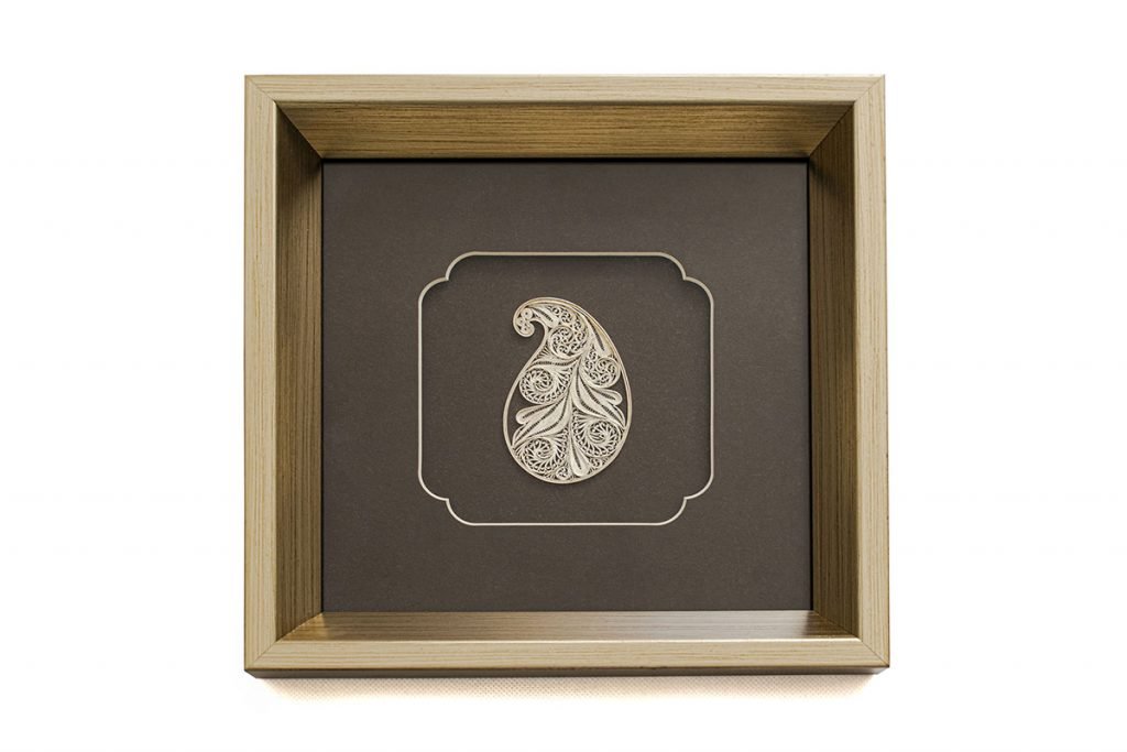 Filigree Paisley Wall Art | Craftestan