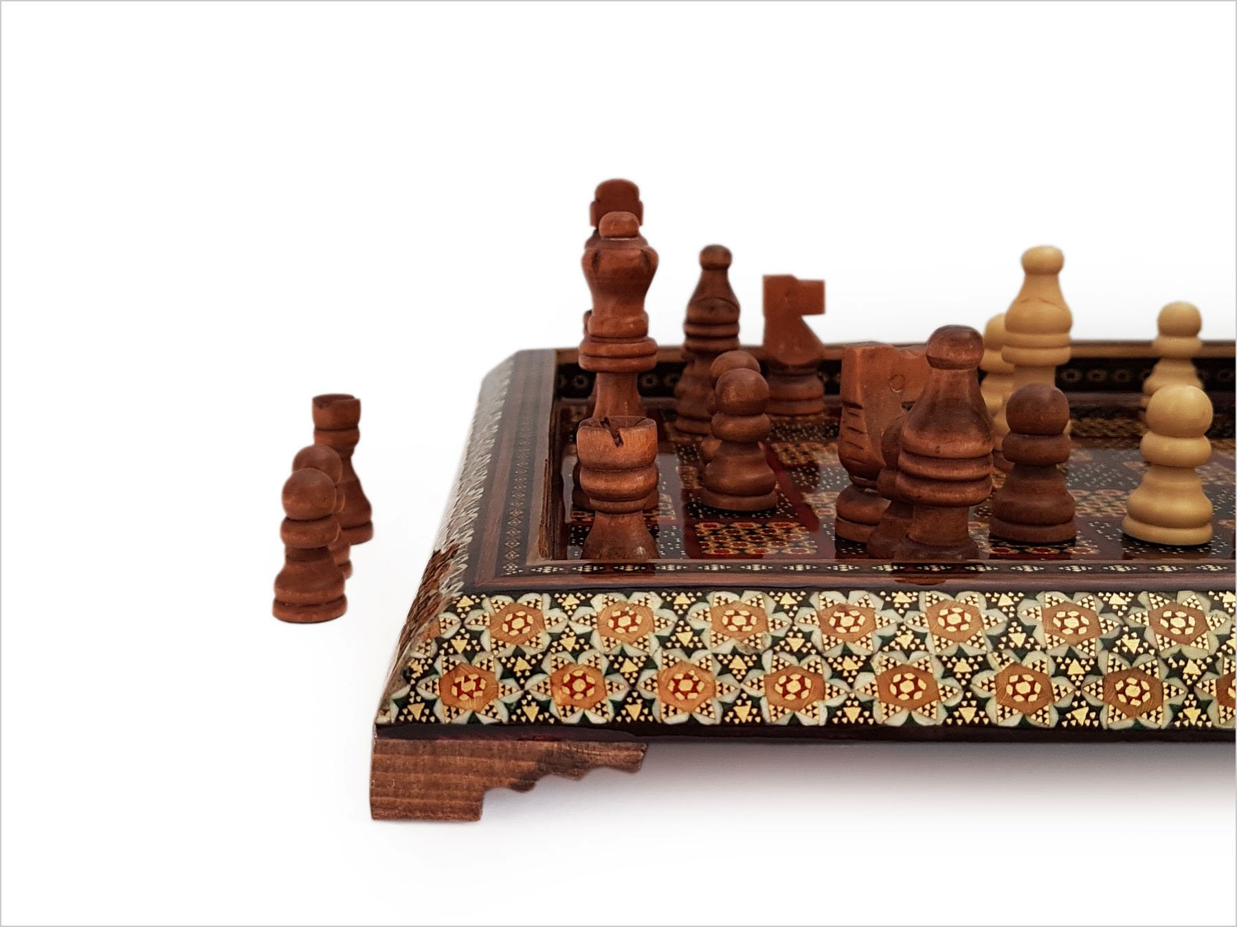 Persian Marquetry Chess Board | Craftestan