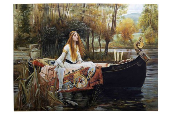 Reproduction Of The Lady Of Shalott By Waterhouse - Craftestan