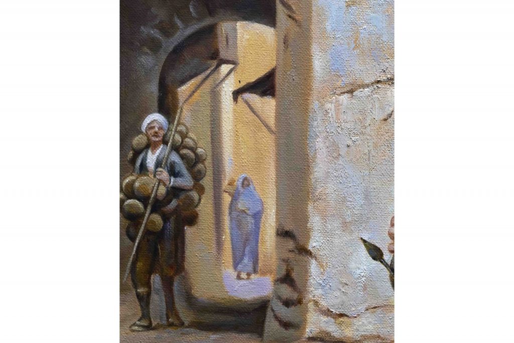 Reproduction of Pelt Merchant of Cairo by Gérôme - Craftestan