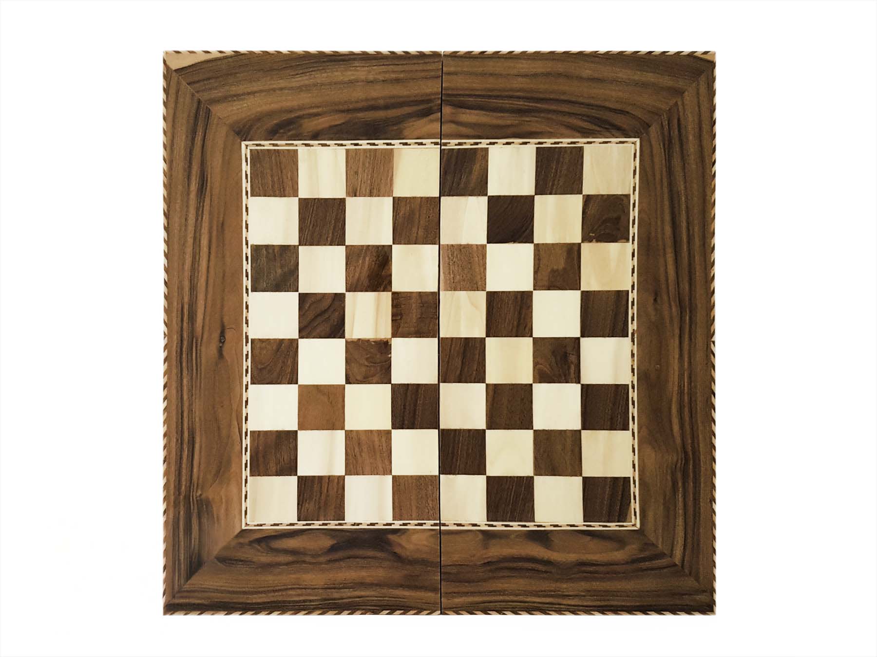 Persian Marquetry Backgammon / Chess Board - Walnut Tree | Craftestan